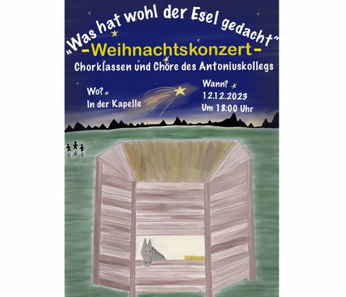 Was hat wohl der Esel gedacht? Weihnachtskonzert der Chöre am 12.12. um ...